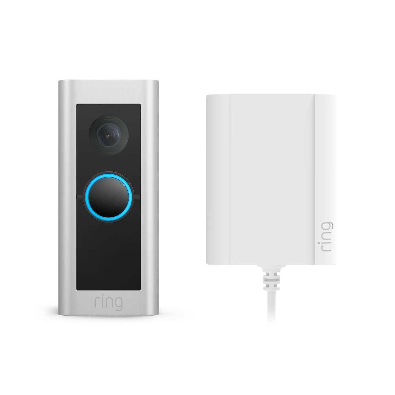 Shop Ring Wired Doorbell Pro 2 with Plug in Adapter | SECONDS